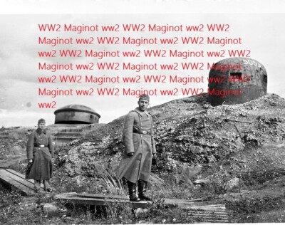 Photo Ligne Maginot Lorraine Moselle Thionville Metz fortifié RIF ...