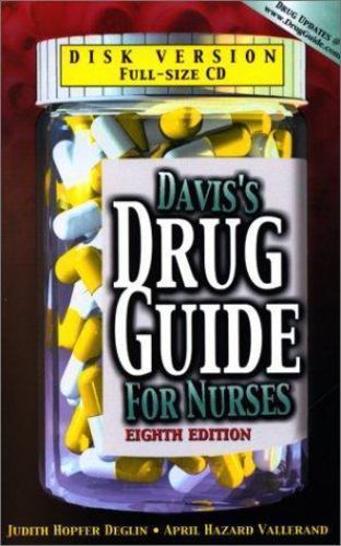 Davis's Drug Guide for Nurses with Disk by April Hazard Vallerand and ...