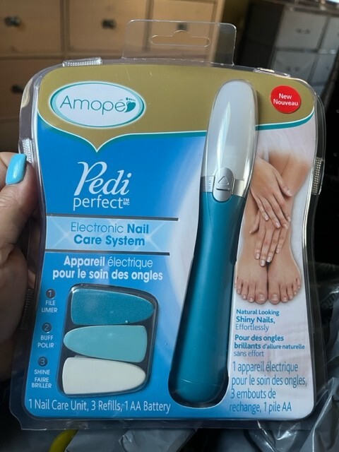 Amope Amopé Pedi Perfect Care System-Electronic Manicure/Pedicure Tool ...