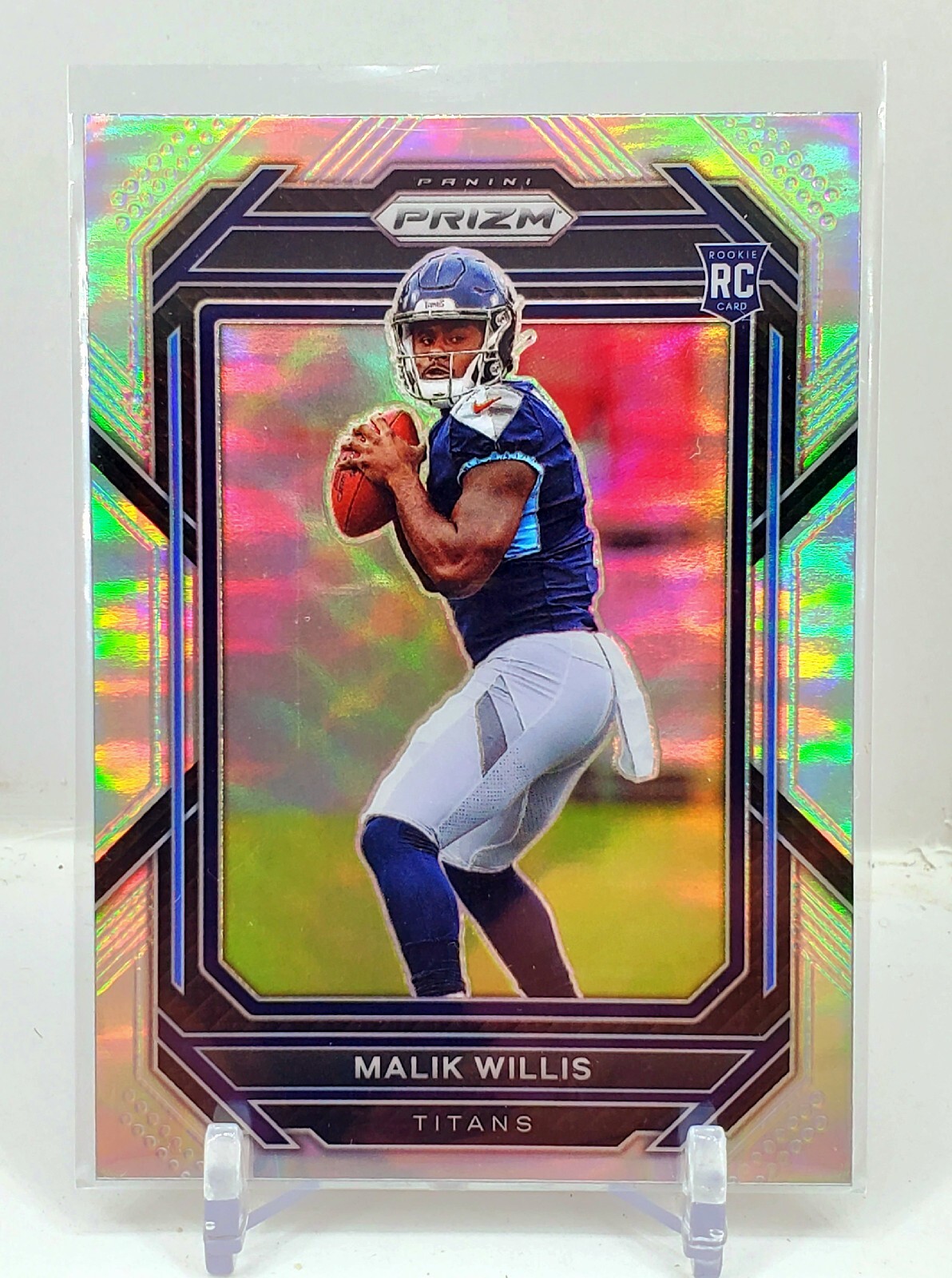 NON AUTO 2022 Panini Prizm Malik Willis Silver ROOKIE 303 Refractor ...