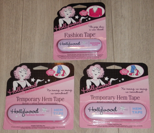 Hollywood fashion secrets Fashion Temporary Hem Tape ~ LOT OF 3 | eBay