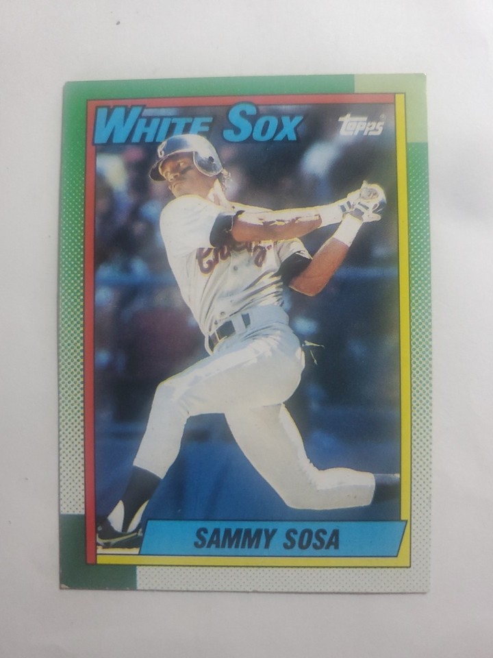 1990 Topps DOB Error #692 Sammy Sosa Rookie Card RC, RAW | eBay