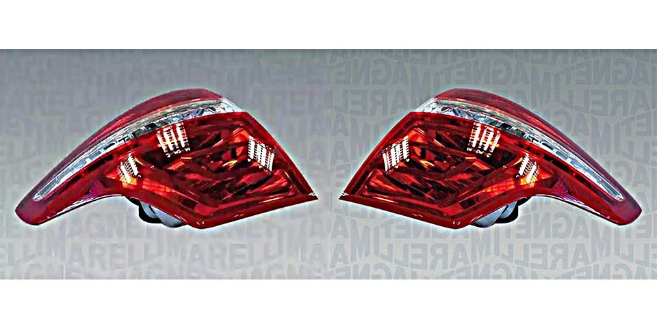 Outer Rear Light Pair For CITROEN C4 Picasso 6351CA 6350CA MAGNETI ...