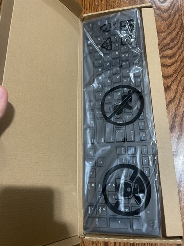 Dell USB Wired Keyboard KB216 -BK-US Black New in Original Retail Box ...
