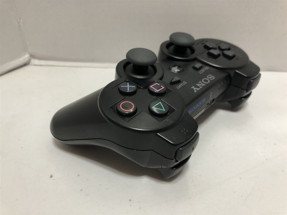 Sony PlayStation 3 PS3 Sixaxis Wireless Controller Black CECHZC1U - OEM ...