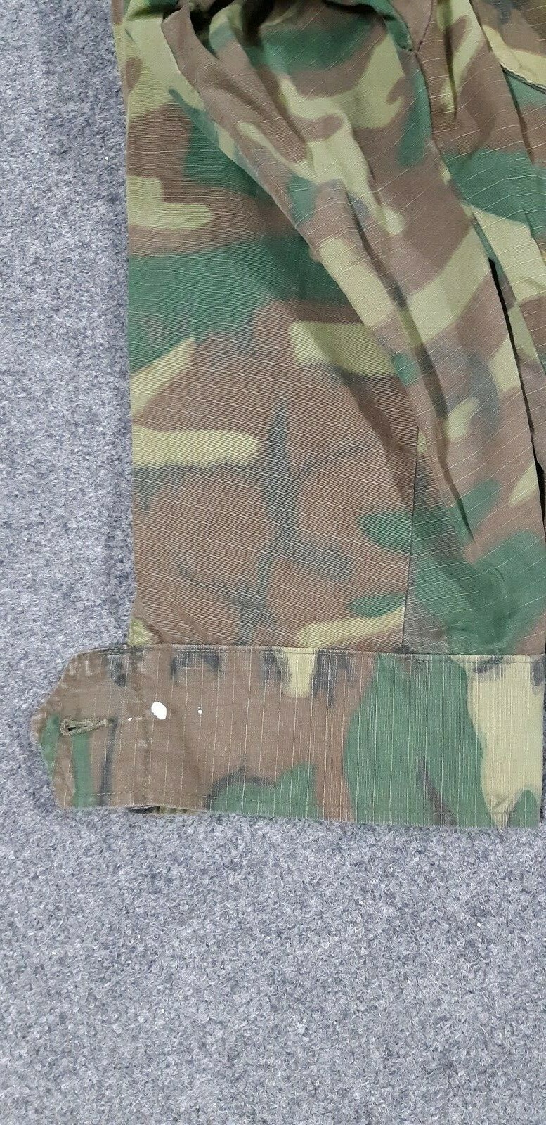 Vintage USGI '68 ERDL Camo Slant Pocket Vietnam Jacket Shirt Ripstop ...