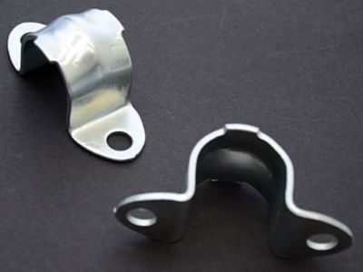 Genuine Mercedes Rear Sway Bar Bracket (x2) Stabilizer Mounting Clamp ...