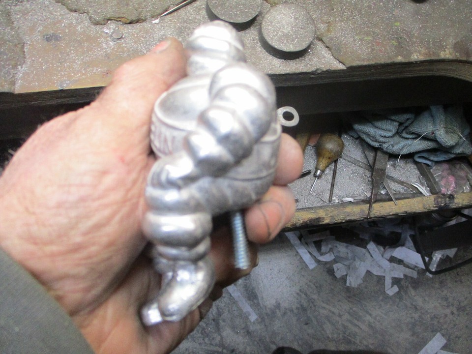 Michelin Man french tire ratrod hotrod car hood ornament | eBay