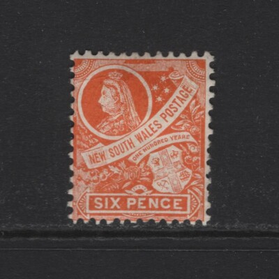 NEW SOUTH WALES SC#106 -- MH, FINE -- | eBay