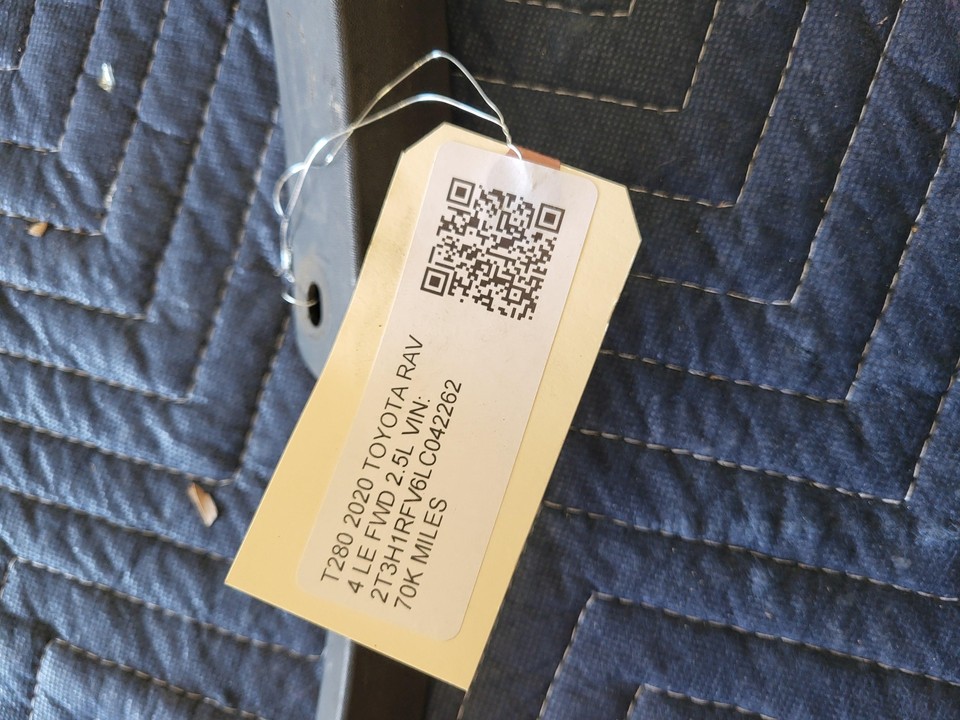 Rear Left Wheel Arch Inner Molding 2020 Toyota RAV4 75874-0R010 2019 ...