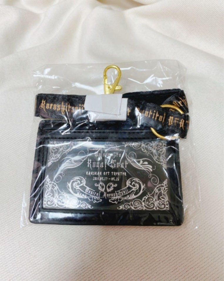 Black Butler Id Pass Case | eBay