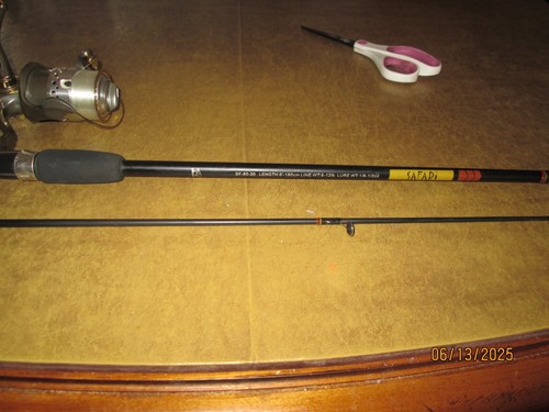 Okuno 6' Spinning rod and Abu Garcia Cardinal 504 reel | eBay