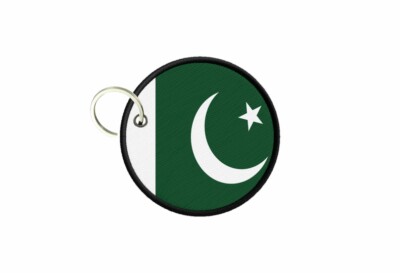 Keychain keyring print flag roundel circle pakistan | eBay Australia