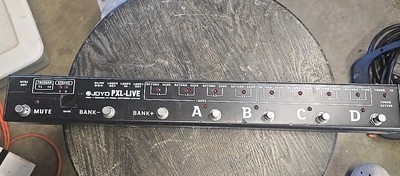 JOYO PXL-Live Guitar Effects Pedal Switcher - 8 Loop - Foot Controller ...