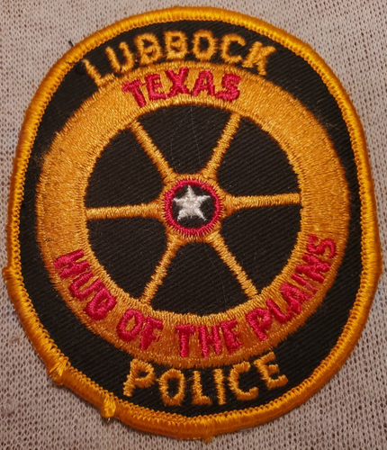 TX Lubbock Texas Police Shoulder Patch | eBay