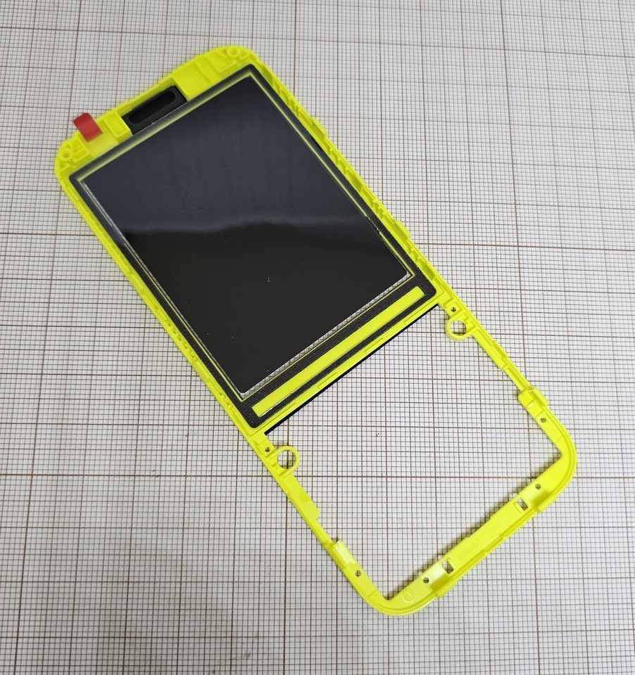 Original Nokia Nokia 225 RM-1012 front cover A-cover yellow NEW EOL ...