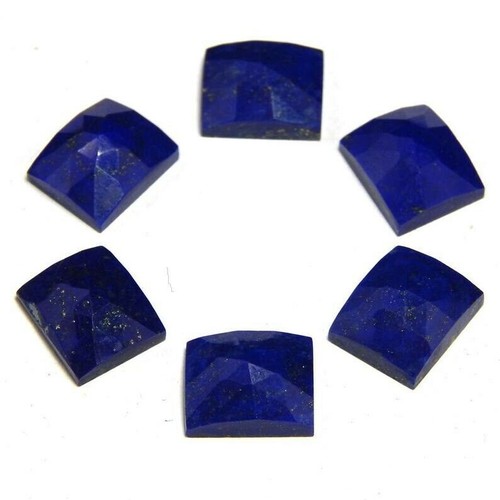 Lapis Lazuli Square Rose Cut 6x6mm To 20x20mm Natural Loose Gemstone ...
