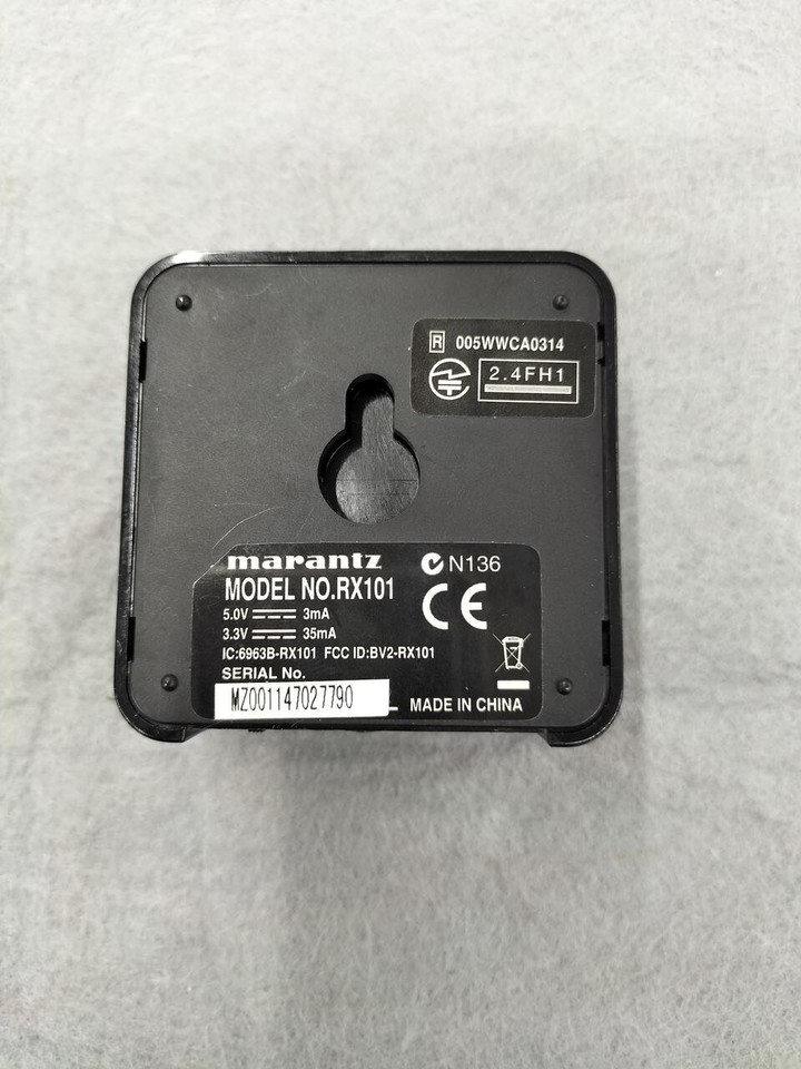 Marantz RX101 Bluetooth Receiver Adapter Wireless IR Extender used ...