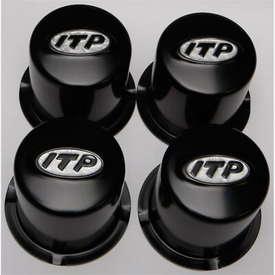 ITP Steel 4/110 Black Cap - 4/Pack SM130BBX | eBay