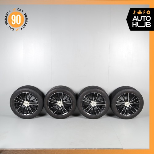 Platinum T437 Gloss Black 8 x 18 18" ET40 Wheel Rim Rims Set of 4 | eBay
