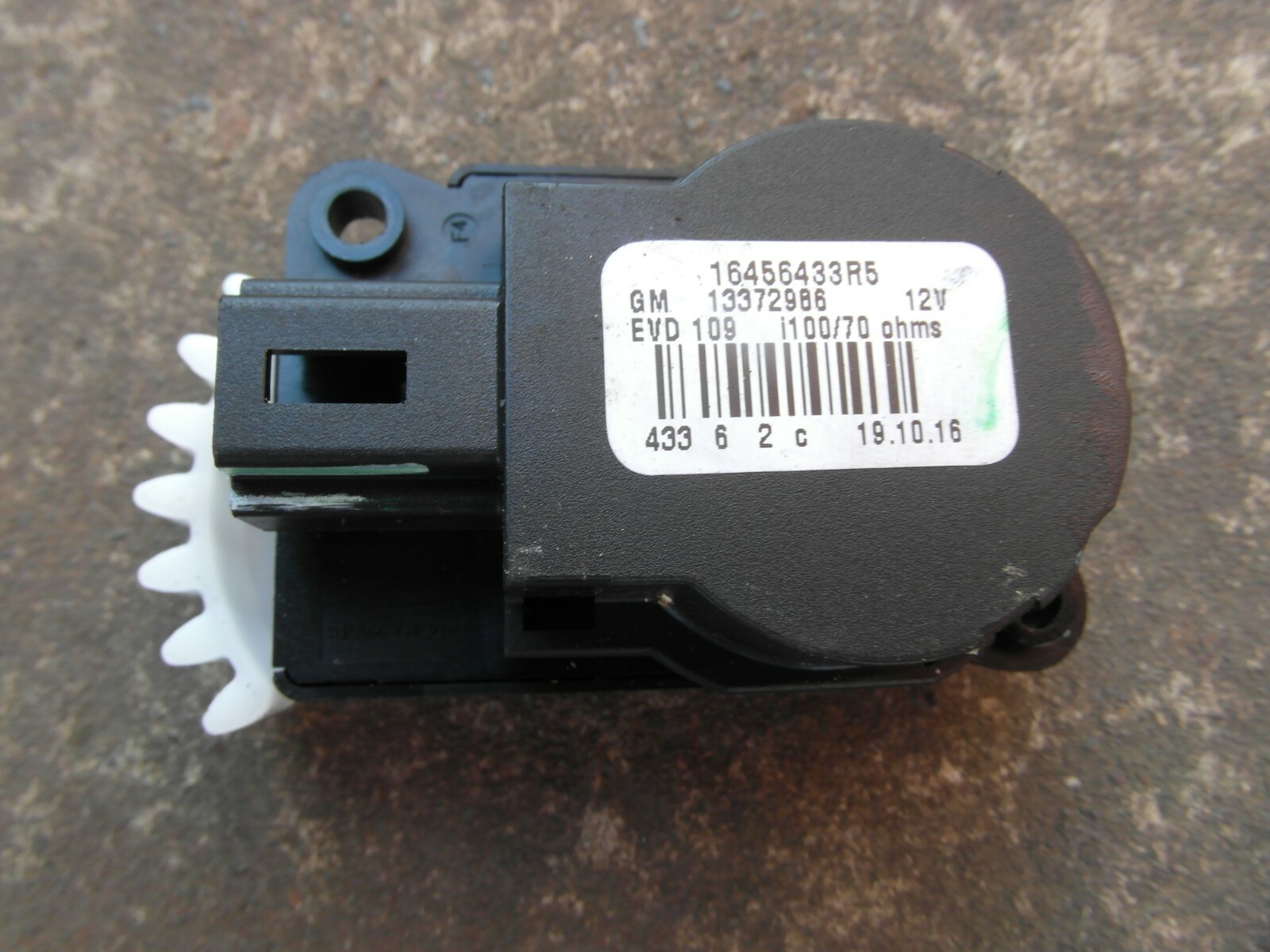 VAUXHALL MOKKA HEATER FLAP MOTOR ACTUATOR 2013-2018 A/C MODELS GM ...
