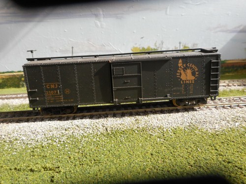 HO Scale CNJ Jesery Central Lines 40 ft Box Car | eBay