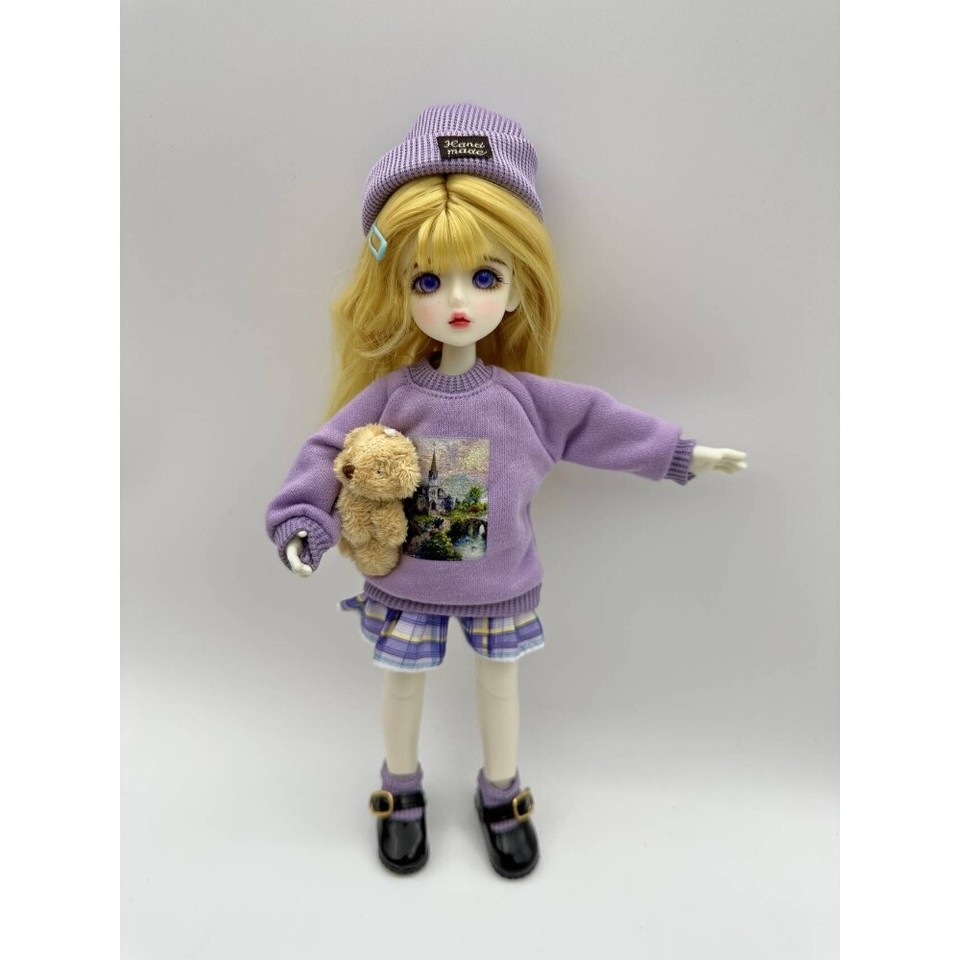 1/6 BJD Doll Full Set MJD Doll Ball Joints Body Girl Eye Face Makeup ...