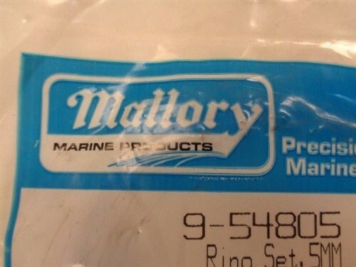 MALLORY 9-54805 RING SET 5MM MARINE BOAT | eBay
