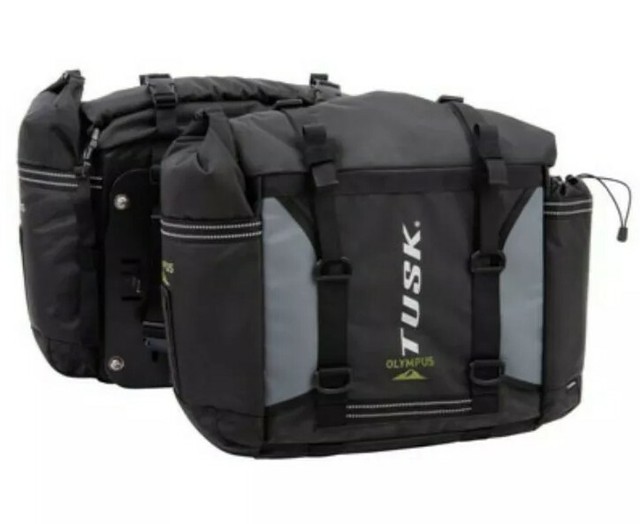 Tusk Olympus Pannier Bags With Universal Pannier Rack Mounts 1968480002 ...