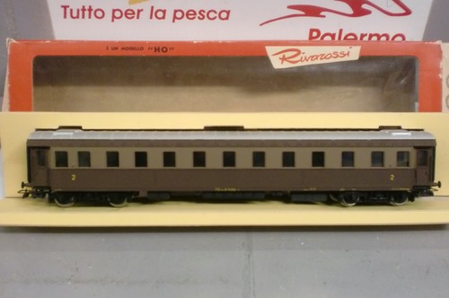Rivarossi carrozza bagagliaio a due assi 2506 castano-isabella en vente ...