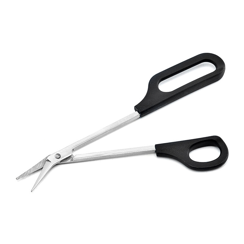 Easy Grip Toenail Scissors Clippers Long Reach Toe Nail Trimmer Cuticle ...