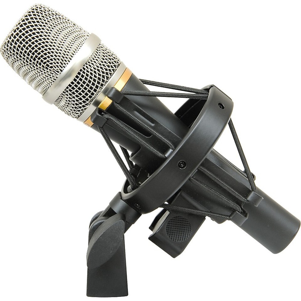 Musician's Gear Symmetrical Studio Microphone Shock Mount Black Pencil ...