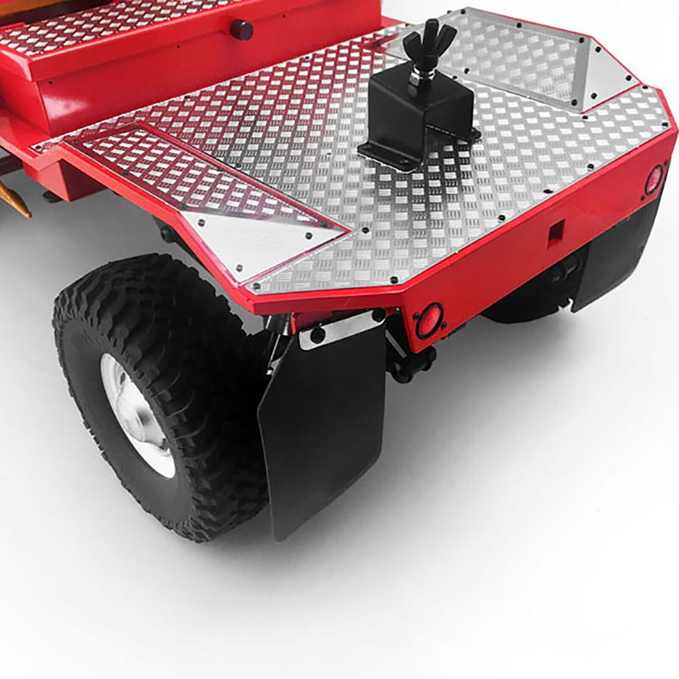 Metal Car Body Rear Bucket Fender Mudguard Lamp for RC4WD 1/10 TF2 ...