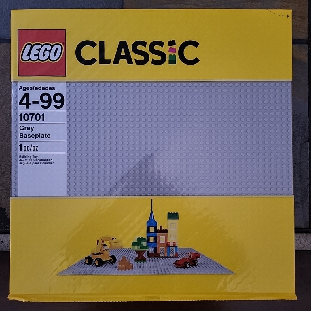 LEGO LEGO CLASSIC: Gray Baseplate (10701) 673419233750| eBay