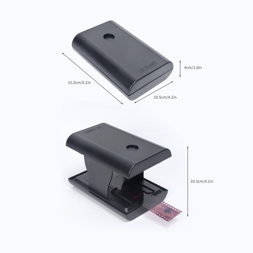 Film Slide Scanner Converts 35mm Slides Negatives into Digital Photo ...