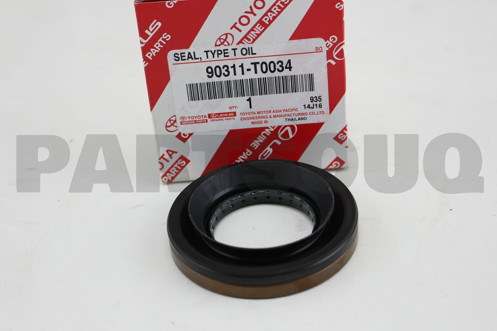 90311T0034 Genuine Toyota SEAL, OIL (FOR REAR DIFFERENTIAL CARRIER ...