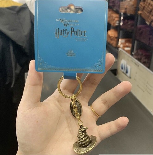 Harry Potter Inspired Sorting Hat Keychain Gryffindor Slytherin ...