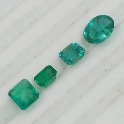 1.98ct Natural Emerald Lot Loose Gemstones | eBay