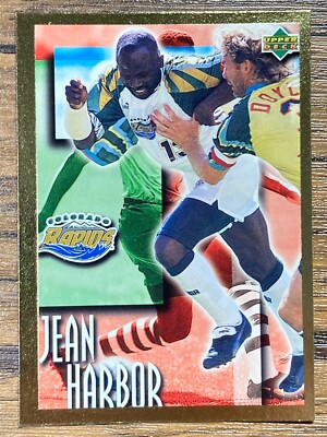 Upper Deck Bandai MLS Gold Card 1997 #4 Jean Harbor Colorado Rapids | eBay