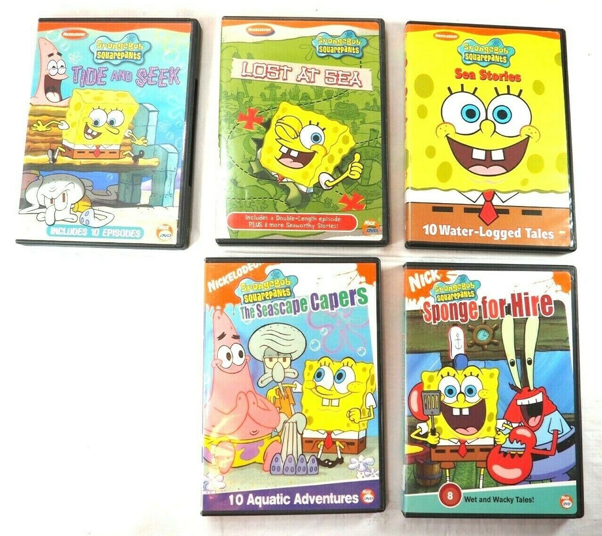 Clúdach Dvd Scannán Spongebob Squarepants