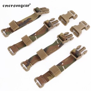 Tactical MOLLE Strap Chest Rig / Vest Adapter Kit Set with 1” Buckle ...