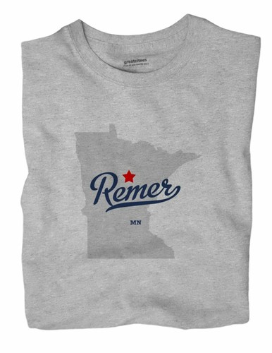 Remer Minnesota MN T-Shirt MAP | eBay