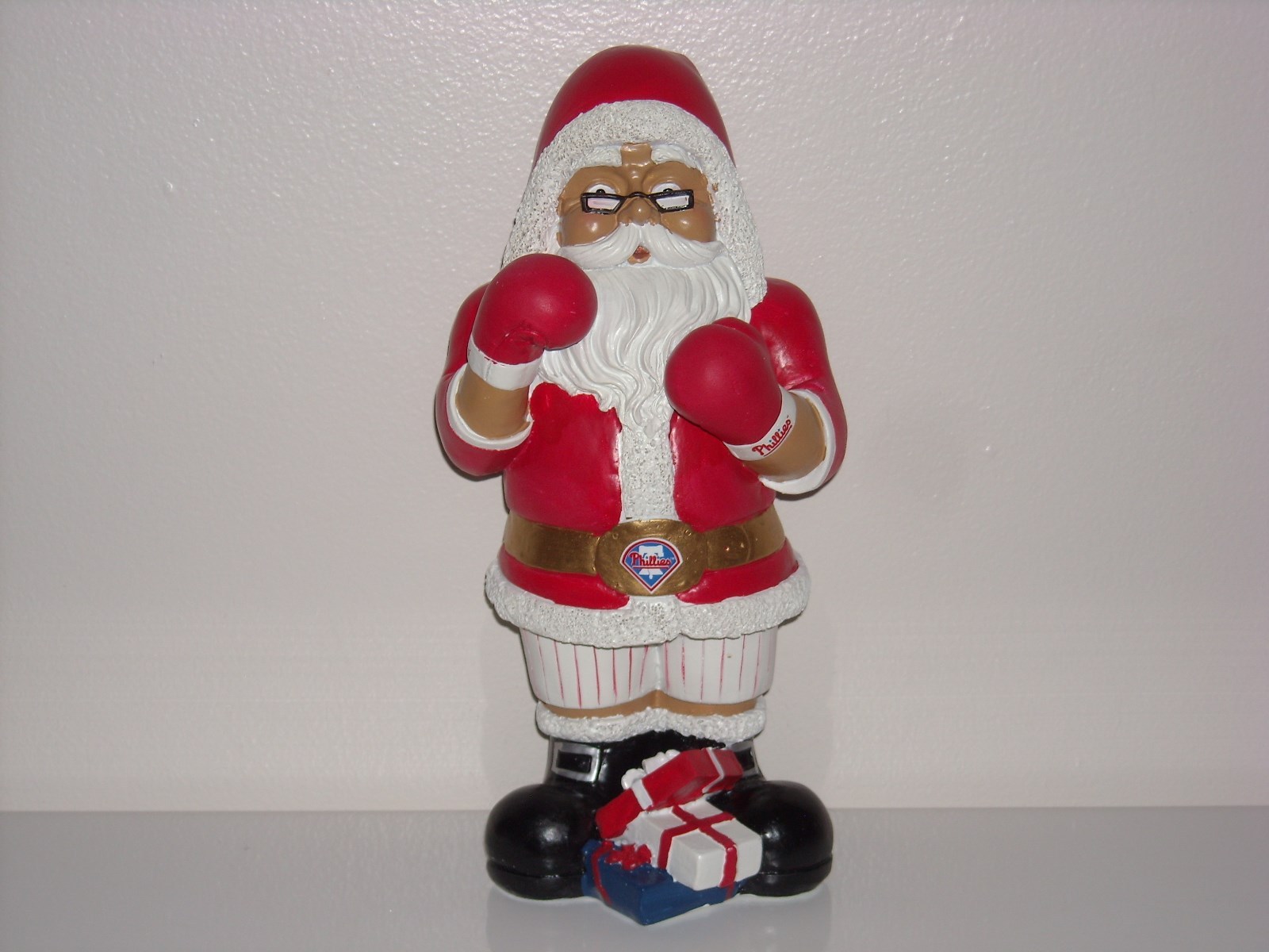 PHILADELPHIA PHILLIES Thematic Santa 2013 Gnome Christmas Figurine ...