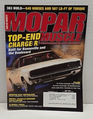 Mopar Muscle Magazine May 2006 Engine Bay Detailing 383 Build C-body ...