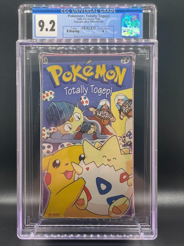 Pokemon Vol. 16 Totally Togepi Nintendo Anime Graded VHS Tape CGC 9.2 ...