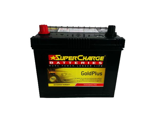 Supercharge GOLDPLUS Mf50 Battery Ford Territory Petrol 04-on Magna VRX ...