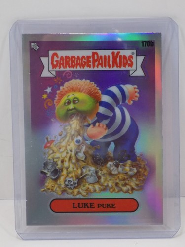 LUKE PUKE 2022 Garbage Pail Kids GPK Chrome Series 5 REFRACTOR #170b ...