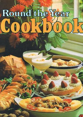 Vintage Ladybird ROUND THE YEAR COOKBOOK Hardcover (1983) FREE POST ...