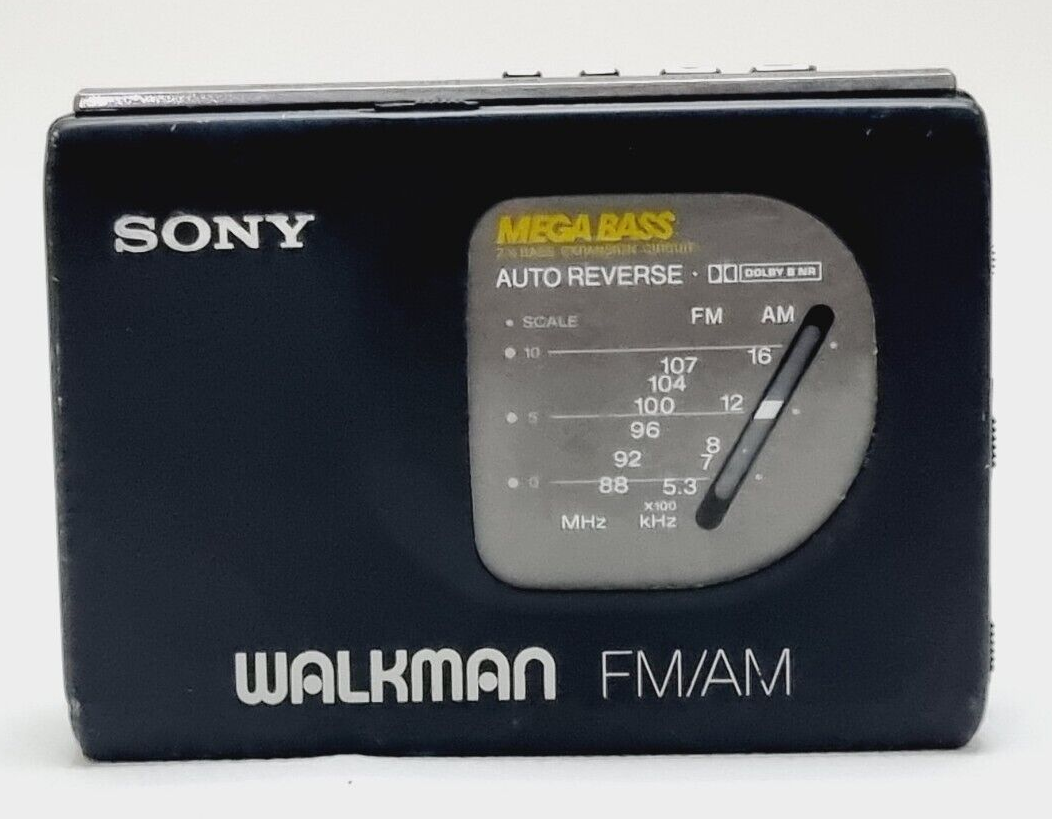 Sony Walkman Mega Bass AM/FM Cassette Player WM-FX50 - For Parts Only ...