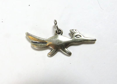 VTG STERLING SILVER ROADRUNNER CHARM FOR CHARM BRACELET HALLMARKED | eBay